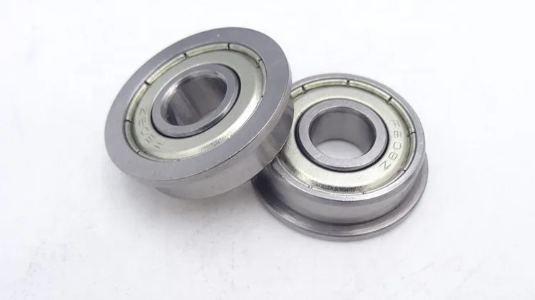 8x16x5mm Flange Type Deep Groove Ball Bearing F688zz F688 Zz High Speed ...