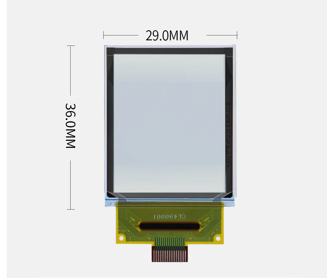 1.5-inch Transparent OLED Display - 128x128 Dot Matrix