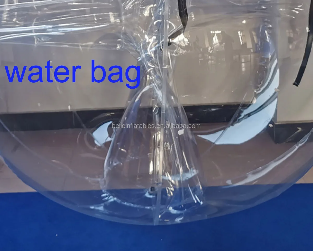 Beile PVC Inflatable Transparent Blueberry Suit with Water Bag