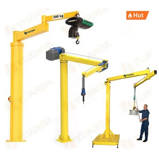 China Intelligent 500kg Small Free Standing Integrated 360 Degree Rotating Slewing Articulating ...