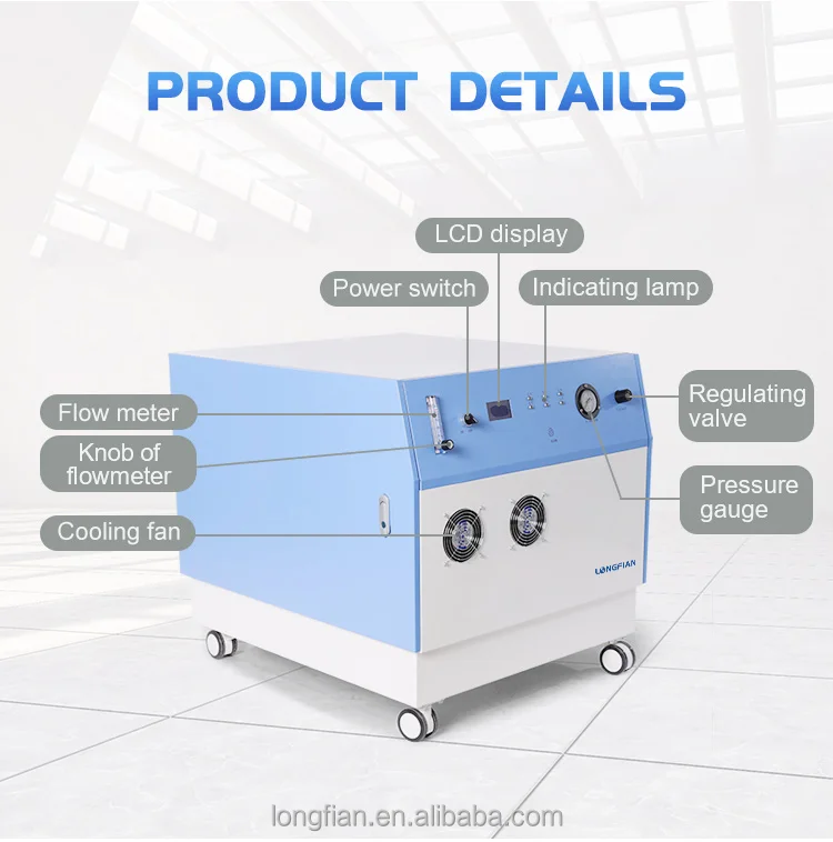 Psa System Large High Pressure Oxygen Generator 20 Liter 4 Bar Oxygen ...