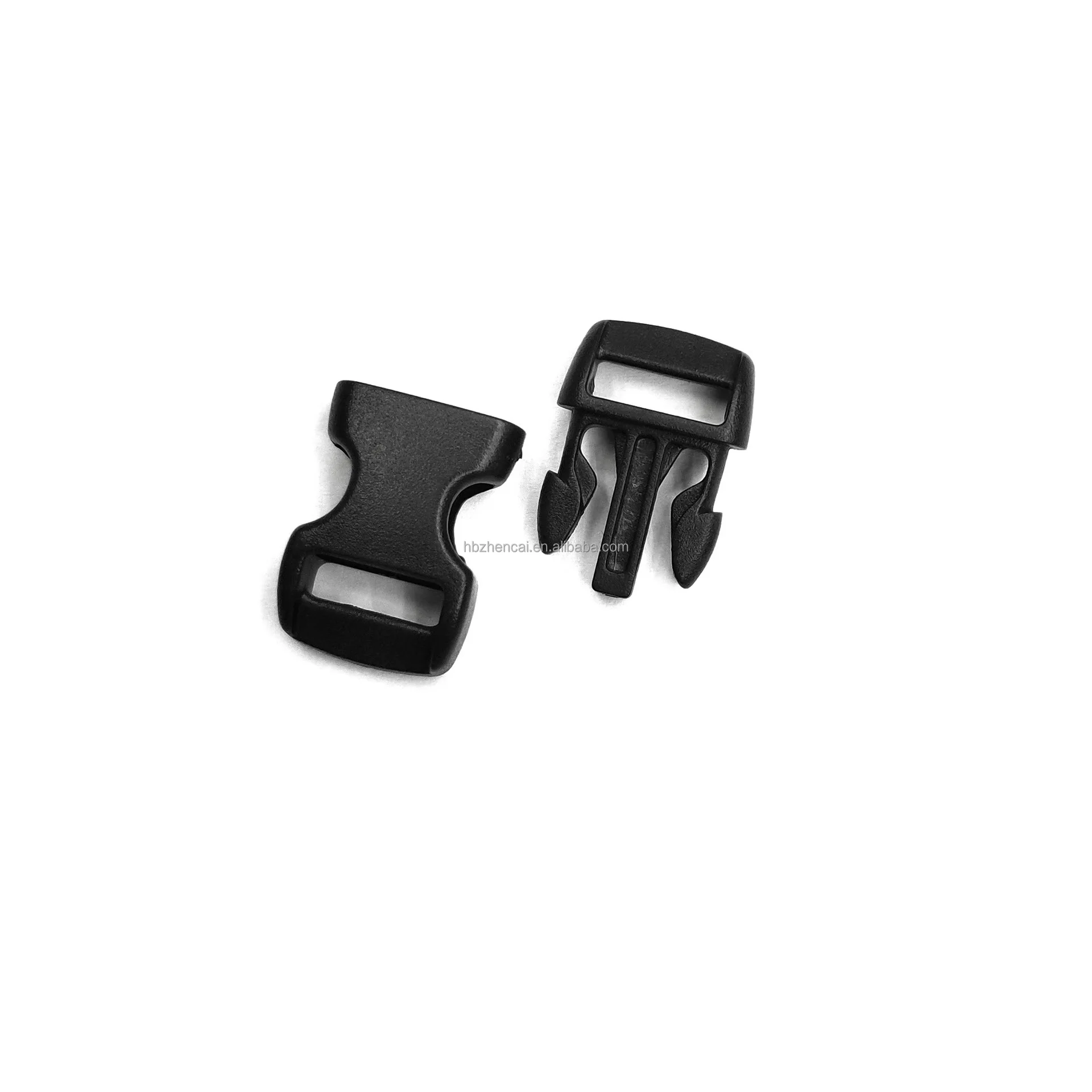 10mm Small Black Plastic Clip Buckle Recycled Strap Belt with Printed ...