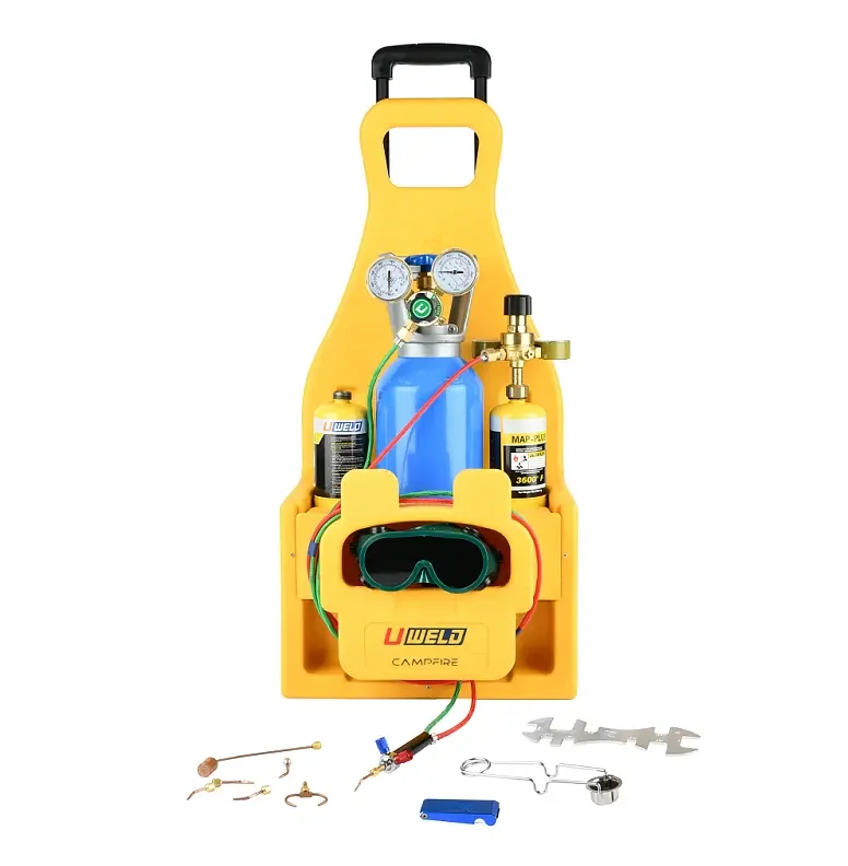 2023 Uweld 5L Cylinder Oxygen Mapp Propane Torch Kit