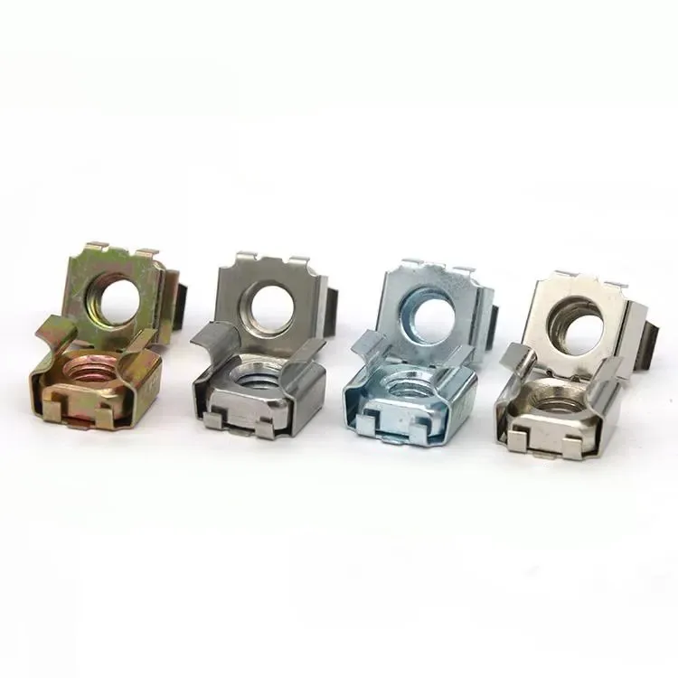 M6 Cage Nuts Carbon Steel Zinc Plated Lock Cage Nut Insert for Server ...