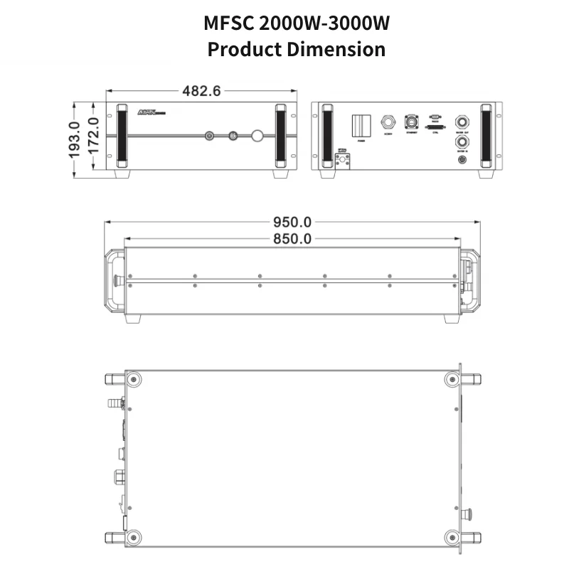 Raysoar 3000W DIY Laser Cutting Sets MAX Laser Source MFSC-3000X ...