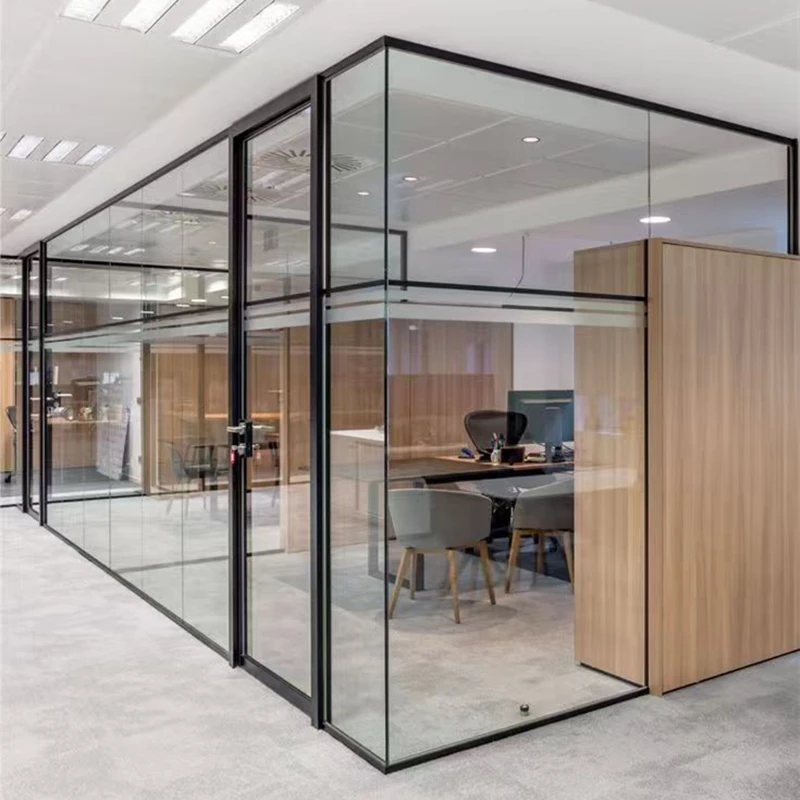 Alibaba.com: Frameless Clear Transparent Glass Partition Wall, Full ...