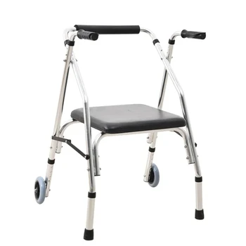 Foldable Auxiliary Walking Aid Aluminum Alloy Safety Handrail Walker ...