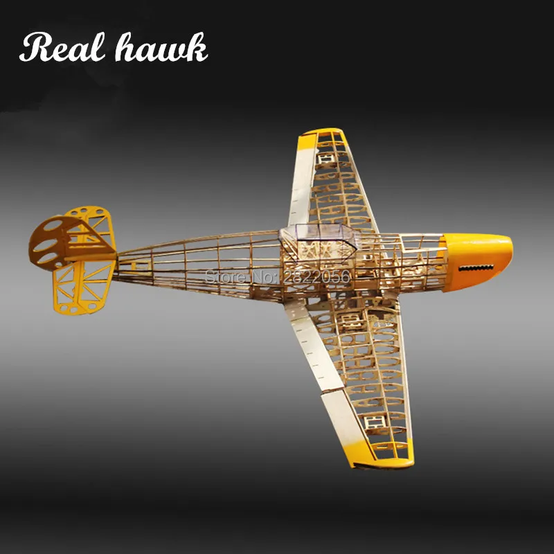 BF109 Laser Cut Balsa Wood RC Airplane Kit - Customizable ODM