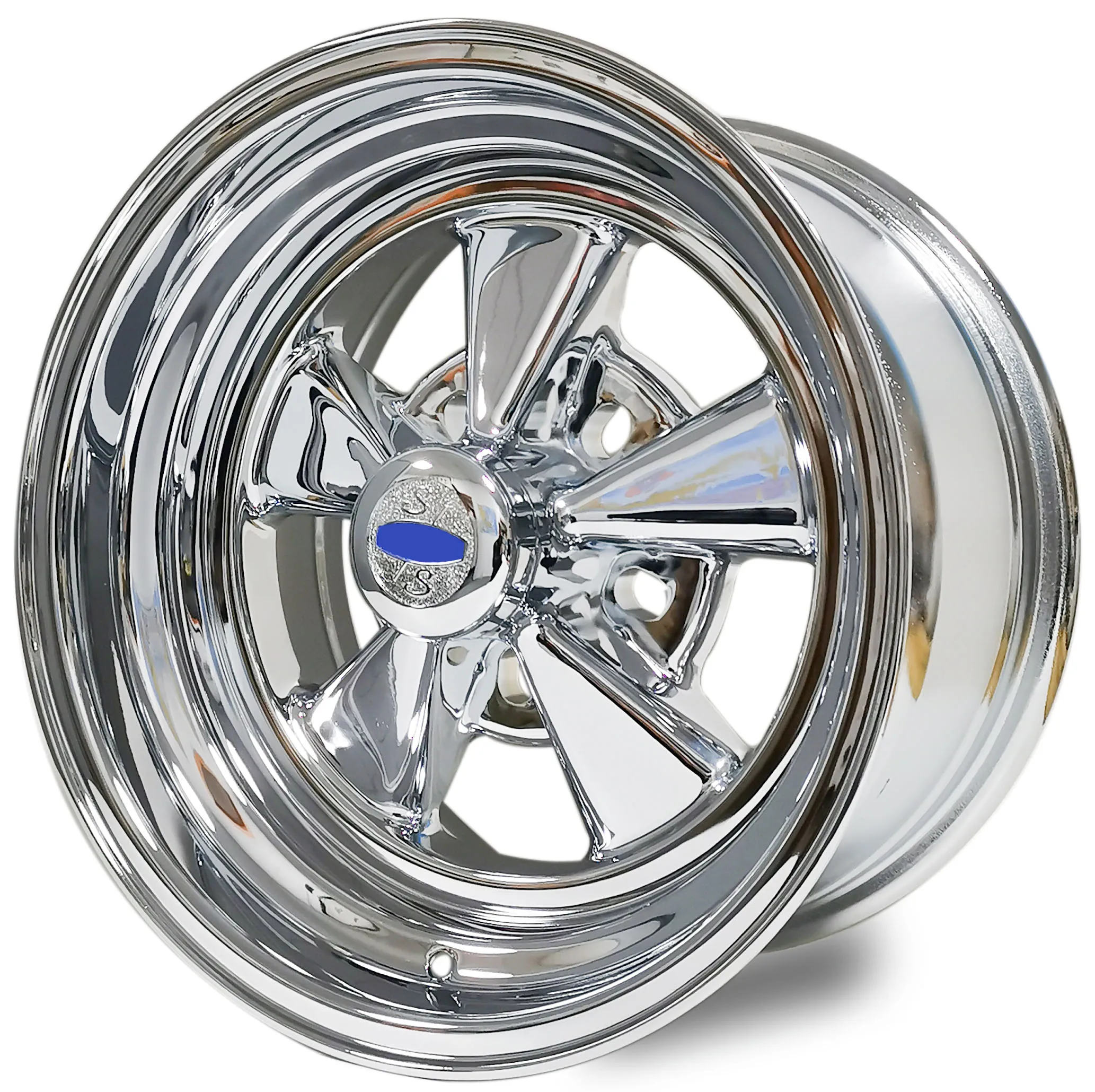Chromed Wheel 15x8.0 5x114.3 5x120.65 5x127 Full Alloy Not Like Cragar ...