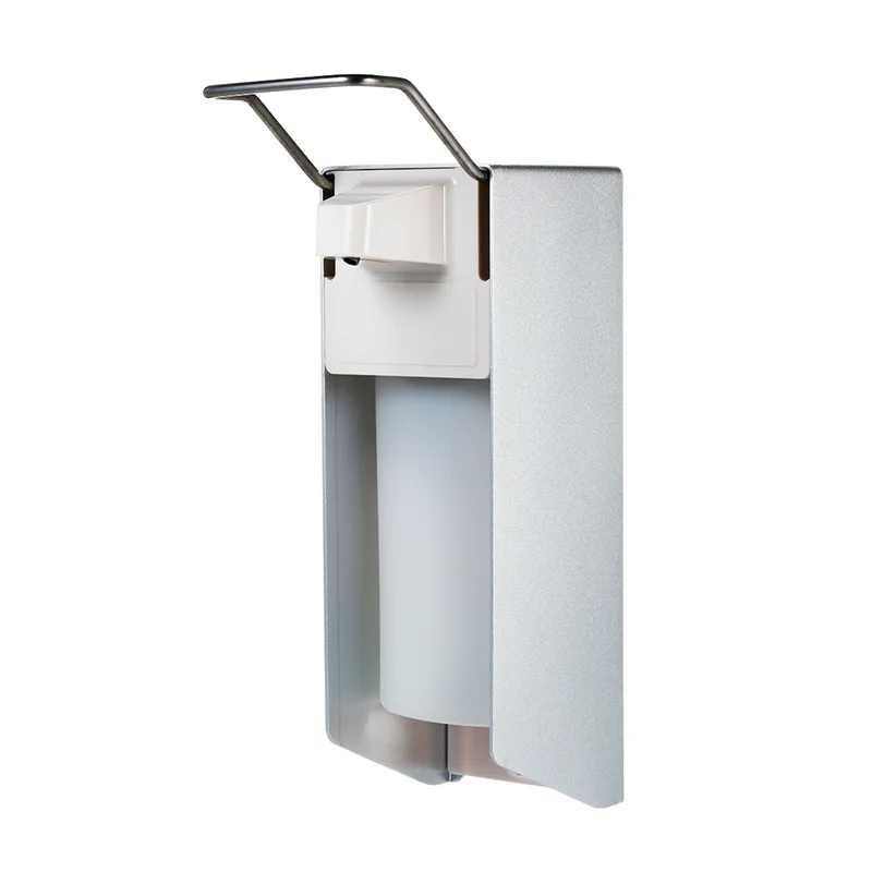 Wall Mounted Metal Elbow Operated Stainless Steel Dispenser With 500ml ...