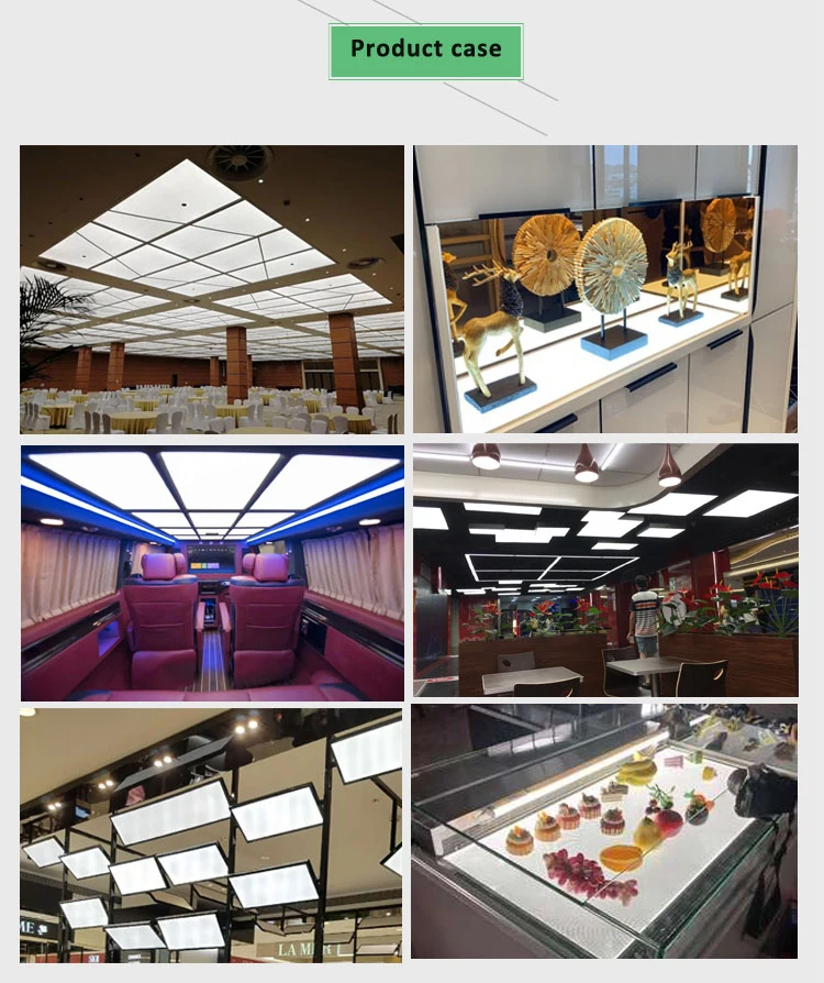 Custom Shape Pmma 10mm Thickness Rgb/rgbw Led Ceiling Light Panel - Buy ...