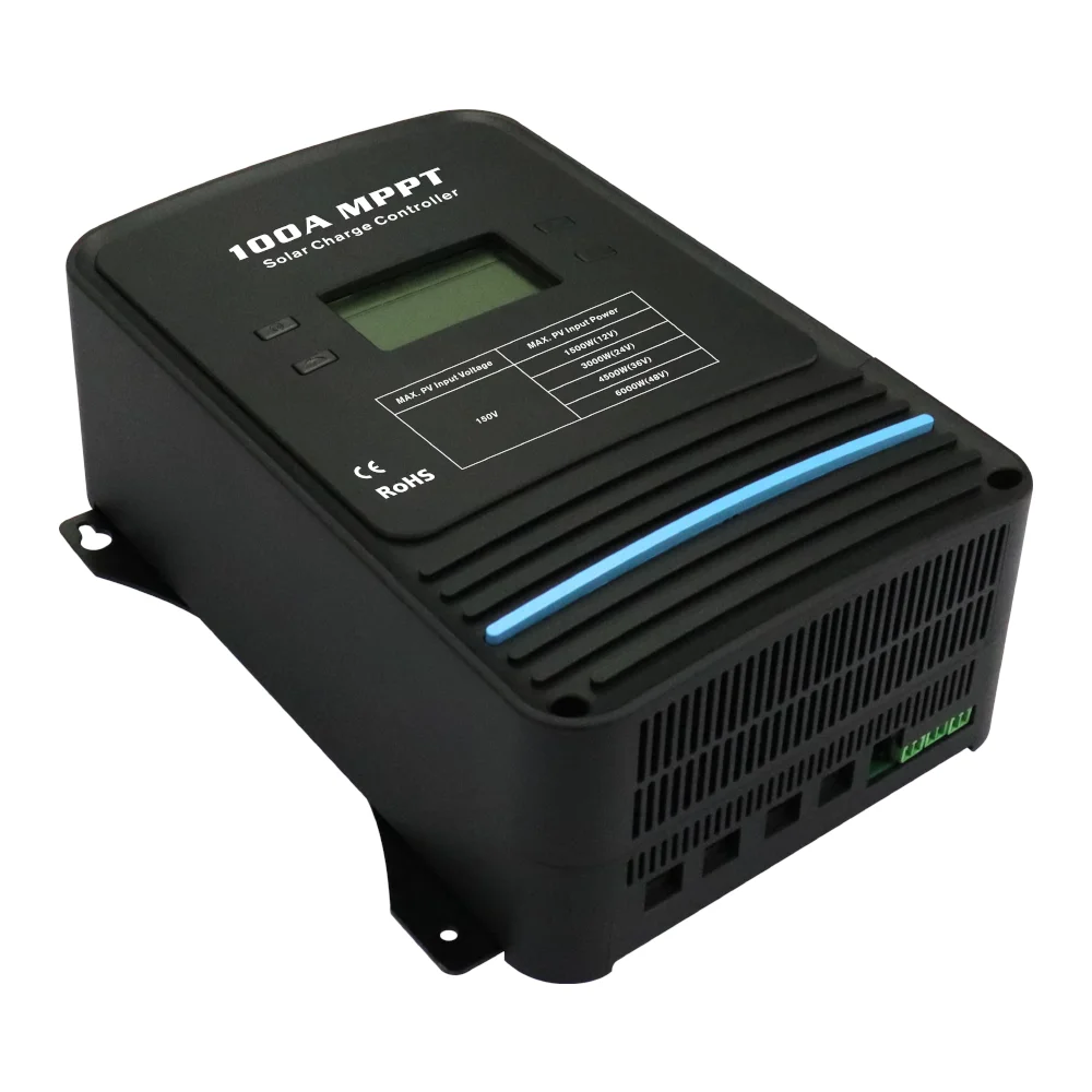 M48100F DC Charge Controller - MPPT Fan Cooling Solar Regulator