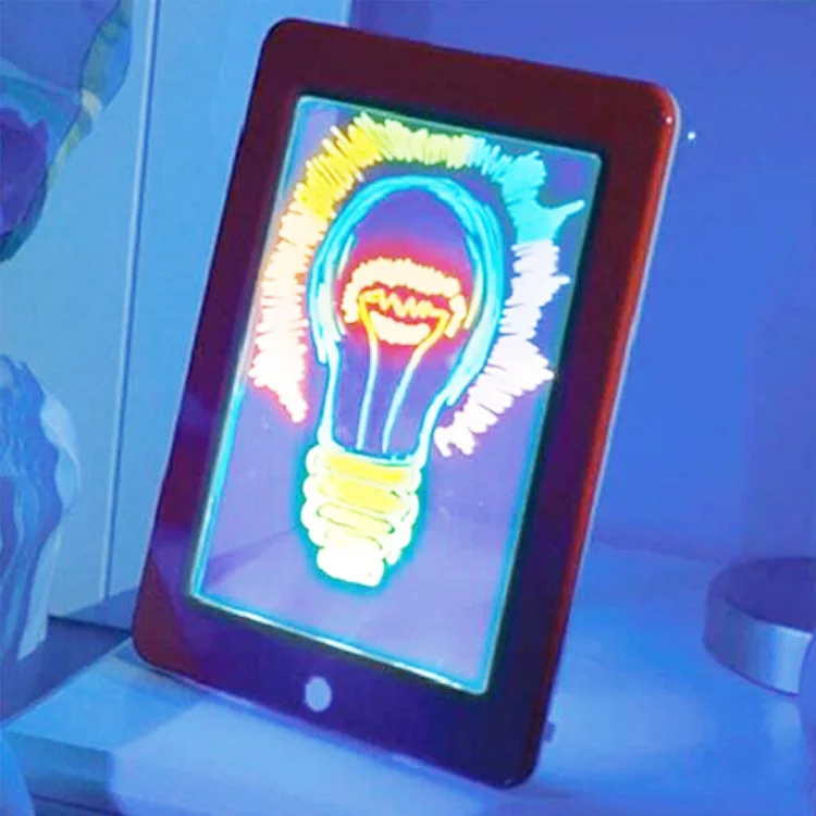 Children Art Educational 3d Graphics Clipboard Fluorescence Painting ...