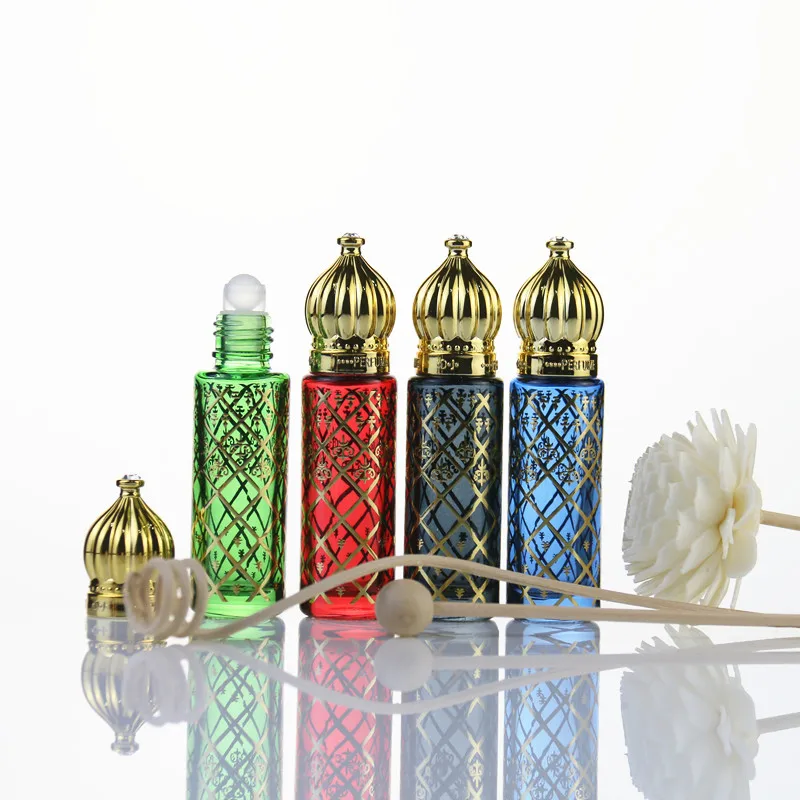 Luxury Empty Colorful Perfume Roller Bottles - 6ml & 8ml