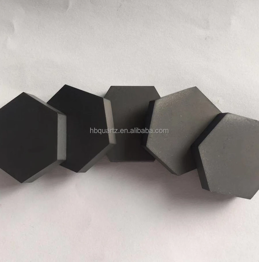 Hexagonal 30MM SIC Silicon Carbide Ceramic Plate for Protection