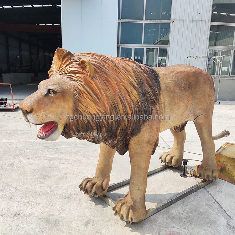 Animatronic Robot Animal Kingdom Full Life Size Zoo Decoration Roaring ...