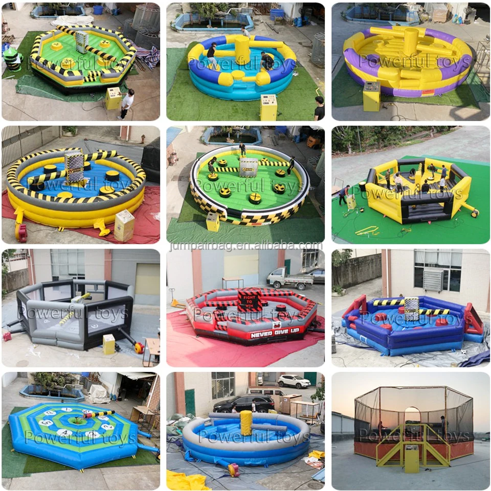 Commercial Last Man Standing Toxic Meltdown Inflatable Rotating Arm ...