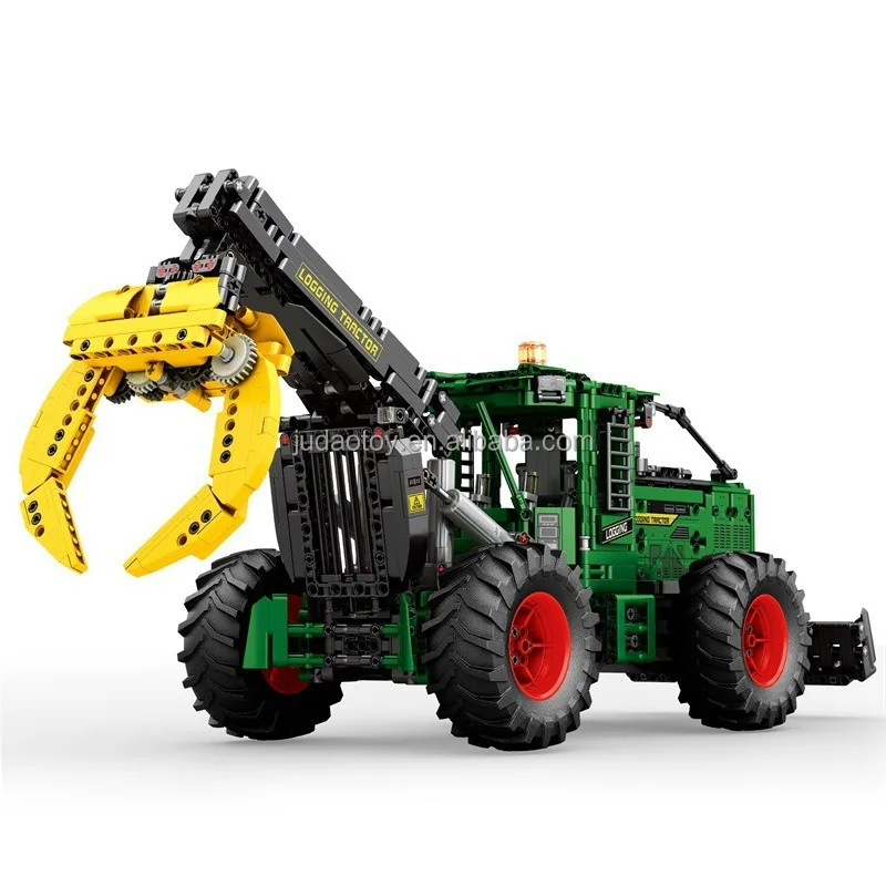Reobrix 22027 Engineering 948l-ii Logging Tractor Remote Control Moc ...