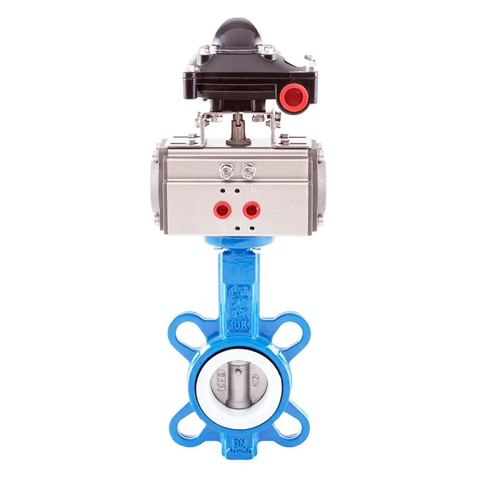 Customized Pneumatic Actuator Air Control Butterfly Valve