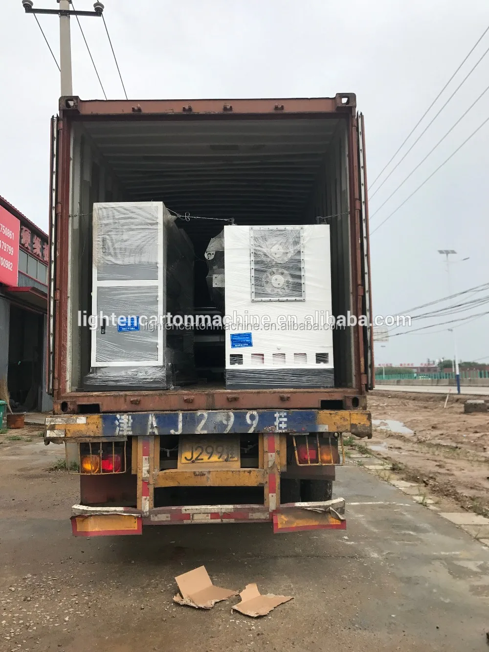 Automatic 3 5 7 Ply Corrugated Cardboard Production Line Cartoon Box ...