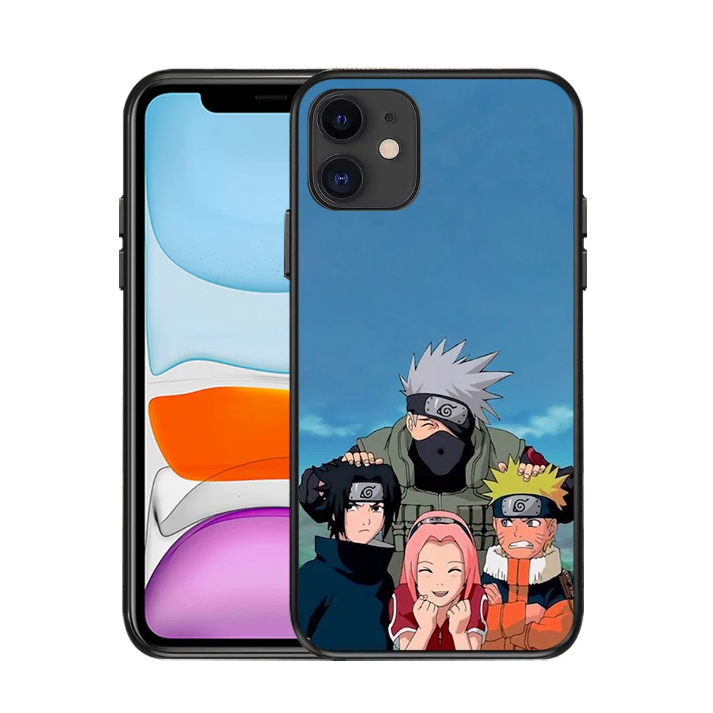 Animated Narutoing Character Design Cartoon Phone Case For Iphone 13 12 ...