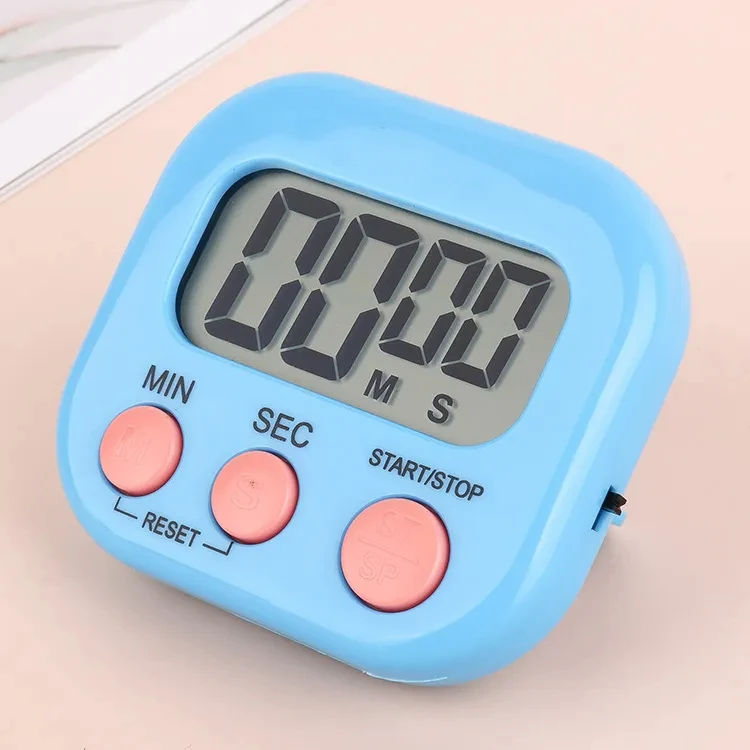 Multifunctional Digital Kitchen Timer Clock Loud Alarm LED Display for ...