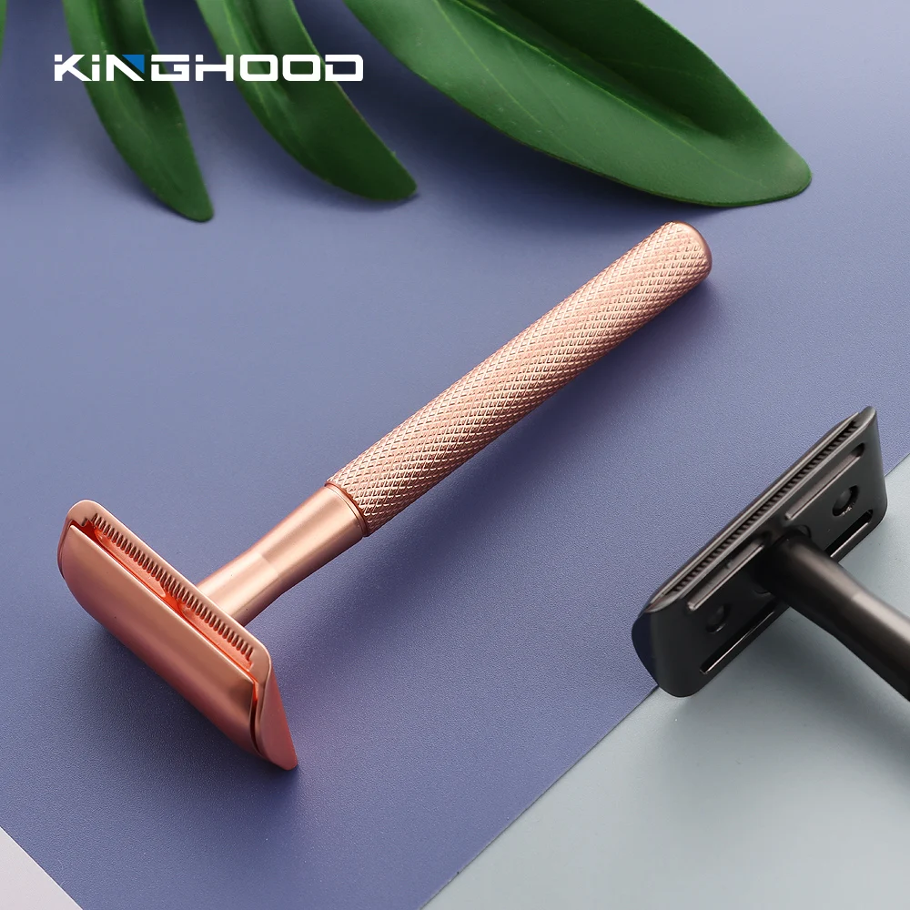 Reusable Metal Eco Biodegradable Facial Safety Razor Set