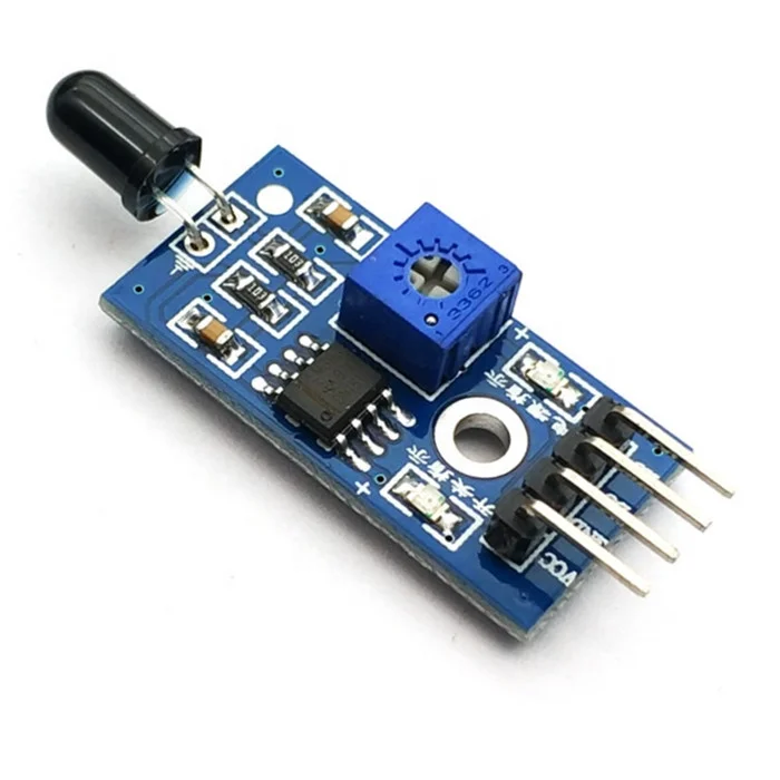 Hw-072 4wire Flame Sensor Module Fire Source Detection Module Infrared ...