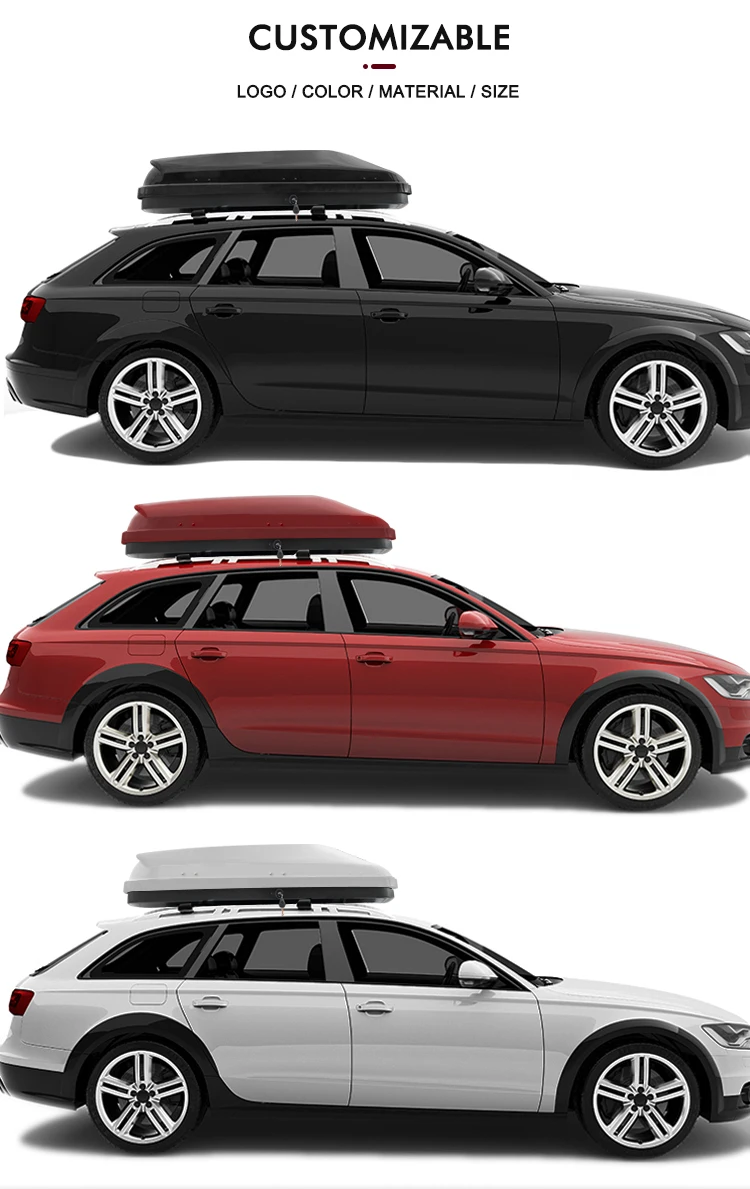 Universal Roof Box ABS Car SUV - Durable Luggage Solution