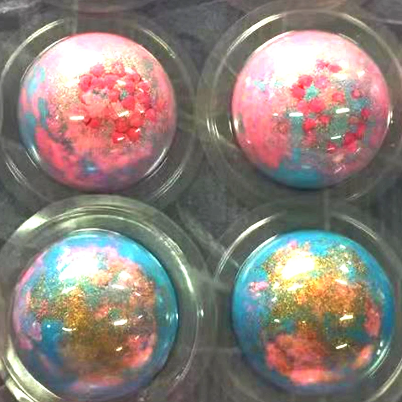 Alibaba.com: Round Clear Bath Bomb Boxes, Clamshell Design, In Stock ...