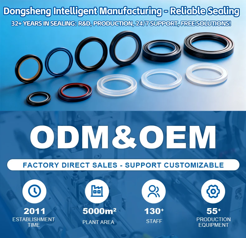 SPGO Piston Seal PTFE NBR FKM Hydraulic Combination Seal Low Friction ...