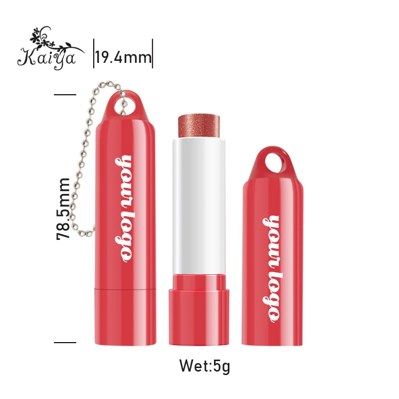 Private Label Lips Cosmetic Key Chain Design Soothe Natural Glow ...