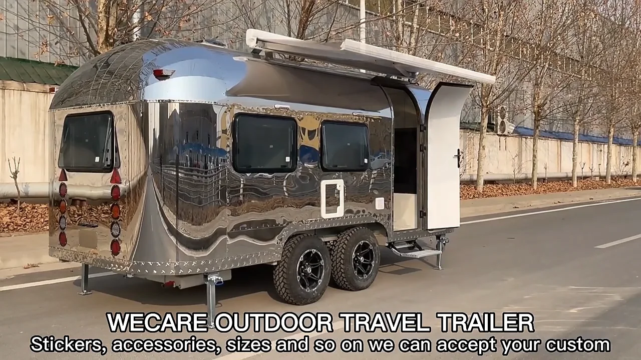 Custom Camping Caravan Kitchen Trailer Off Road Airstream Luxury Rv ...