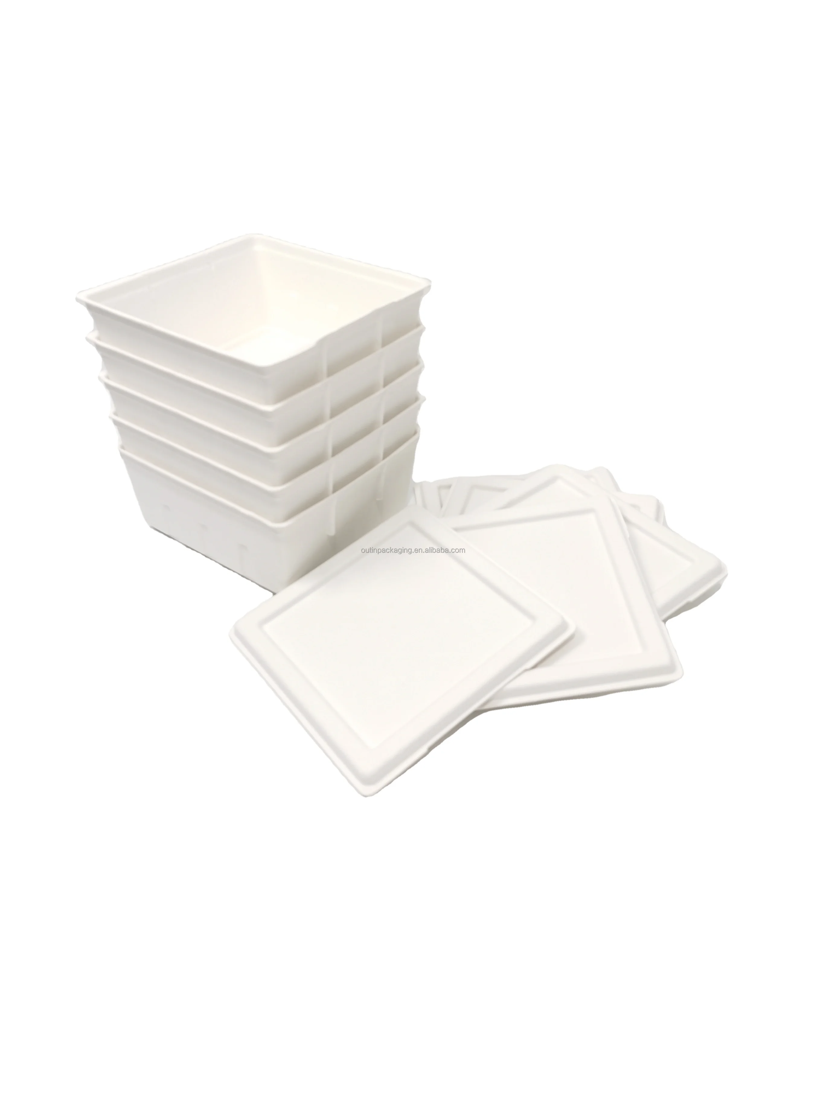 Custom Sugarcane Pulp Molding Packaging Box Innovative Eco Friendly ...