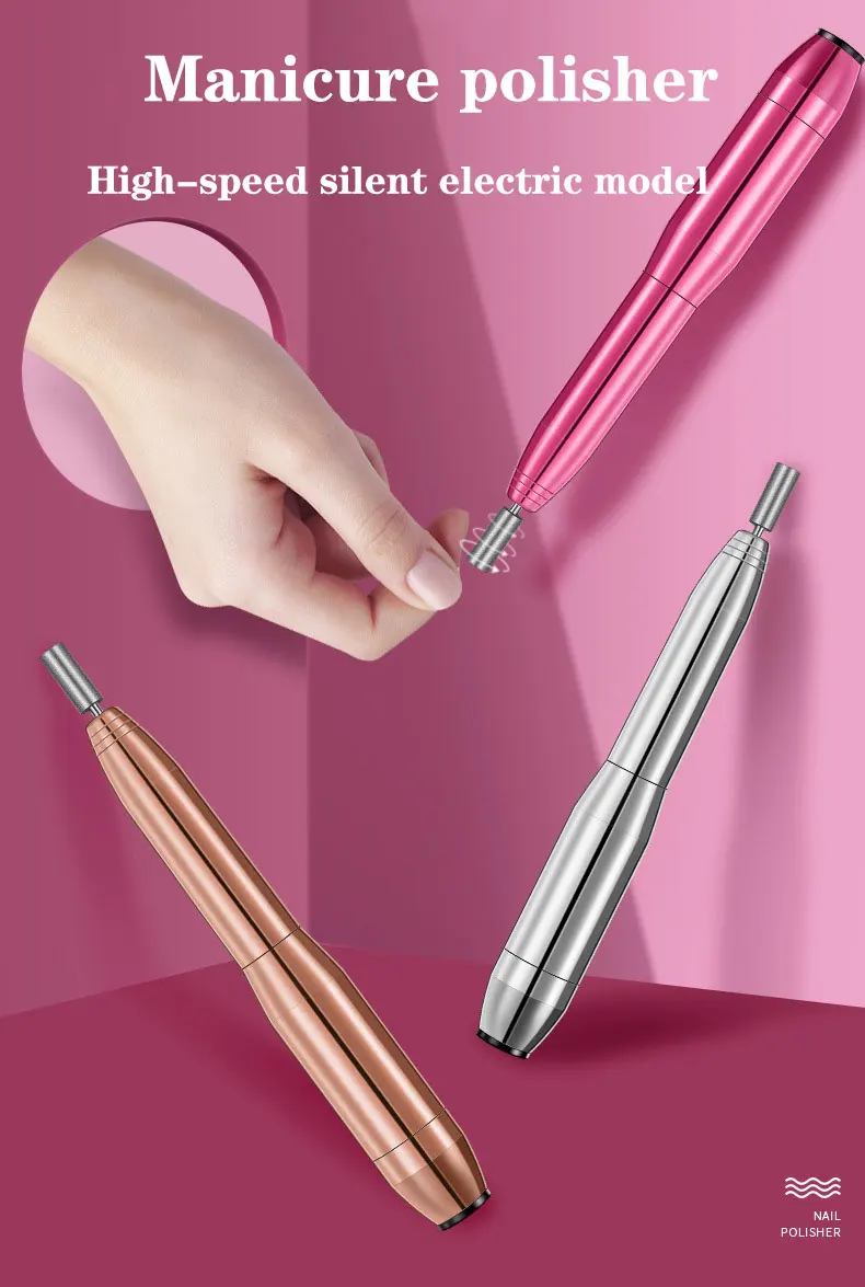 Trendy Portable Beauty Personal Salon Care Nail File Pen