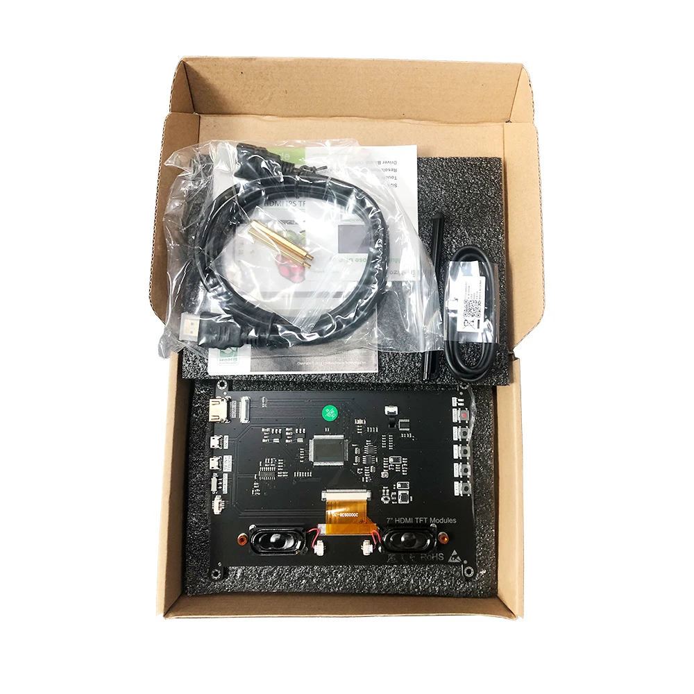 Factory 7 Inch 1024x600 Raspberry Pi Monitor Touchscreen Usb Powered Hd ...