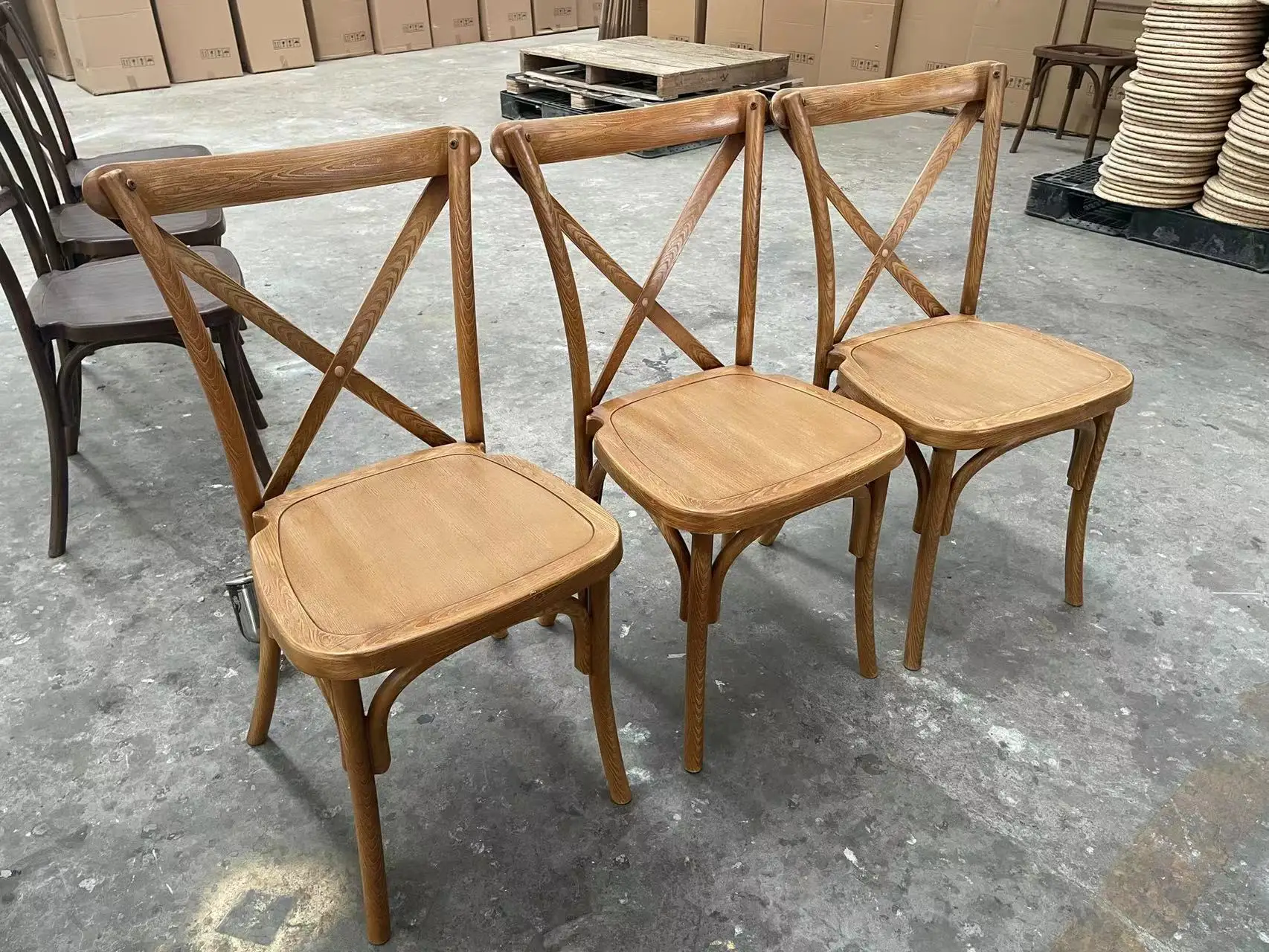 Modern Banquet Party Chair Commercial Furniture Wood Hotel Wedding ...