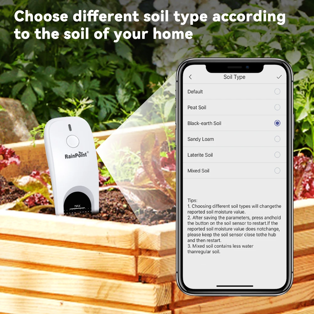 Soil Moisture Sensor - Smart Plant Care with Wi-fi