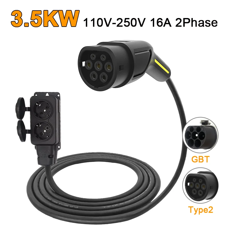 V2l V2h Type 2 Gbt Type 1 Vehicle Discharge Outdoor Camping Vehicle ...