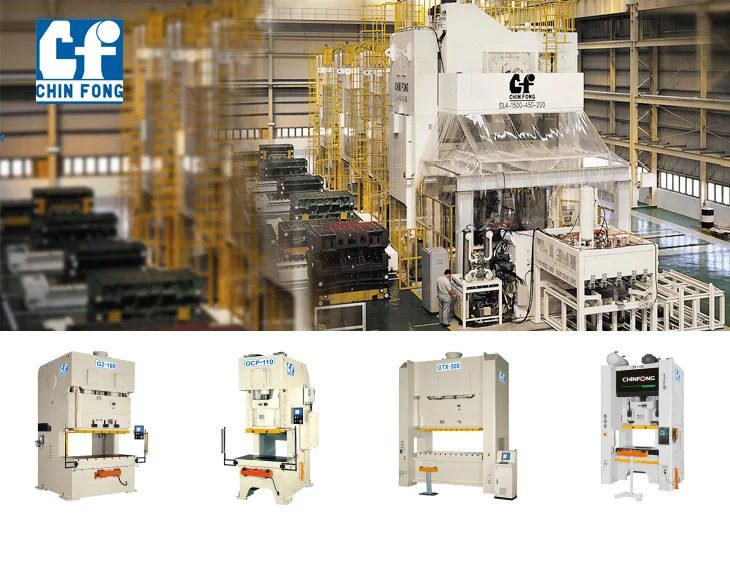 Chin Fong Brand Gtx High Rigidity Stamping Press Can Quickly Change ...