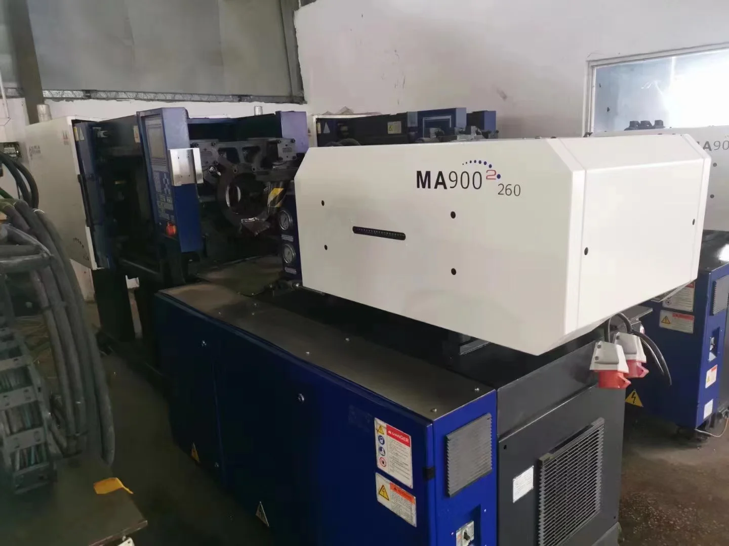 Haitian Used Ma900 Servo Motor 90 Ton Plastic Injection Molding Machine ...