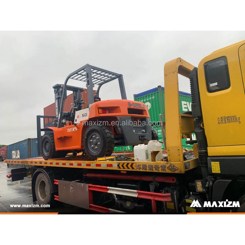Heli 5ton Diesel Forklift Cpcd50 Triple Mast Forklift - Buy Heli 5ton ...