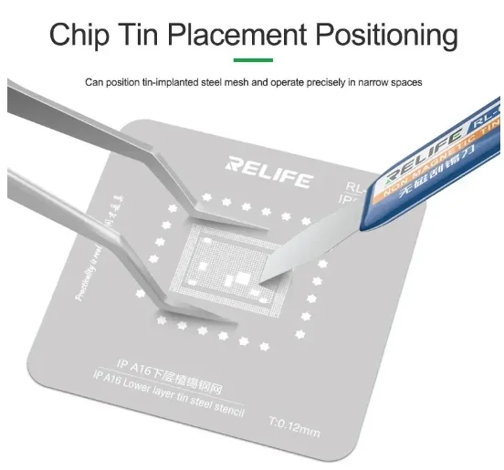 RELIFE ST-20 Chip Positioning Tweezers - Precision Tools