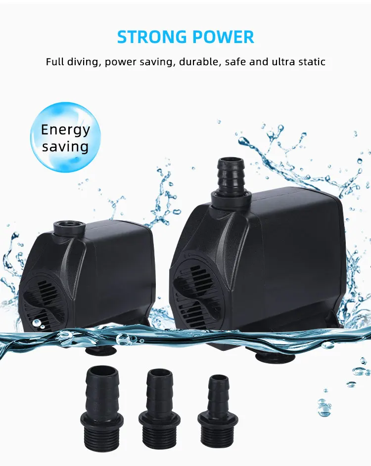 Wholesale Used In Aquariums And Fountains Mute Aquarium Pump Fish Tank Submersible Water Pump ...