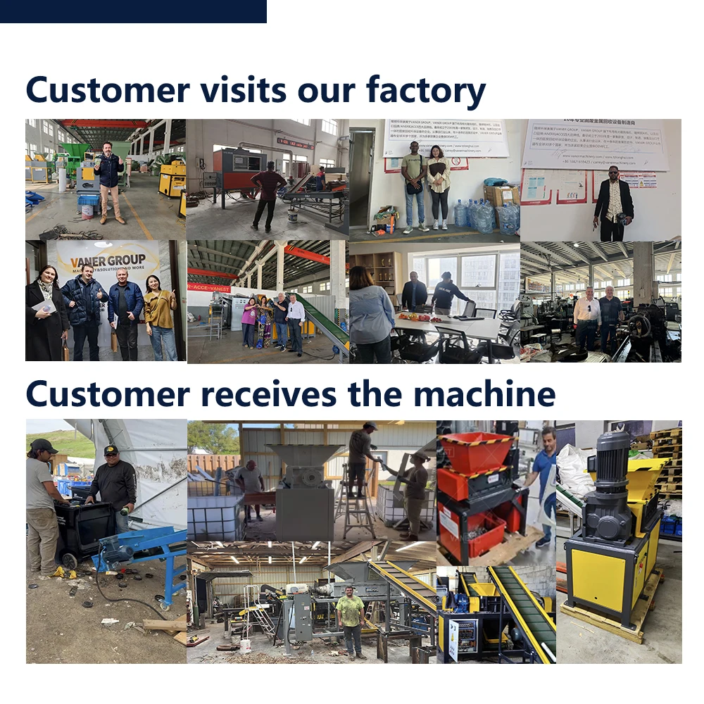 VANEST Recycling Paper Shredder Machine - Efficient & Durable