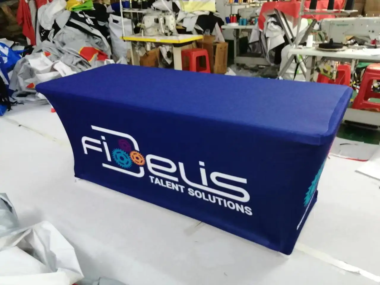 Custom Printed Display Table Covers - Durable & Versatile