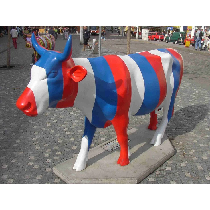 Custom Life Size Fiberglass Statue Animal Resin Figures hand painted ...