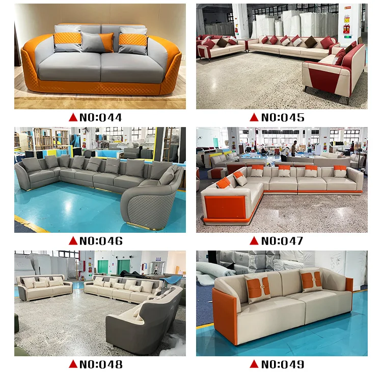 Luxury Leather Sofa for Nightclub - Customizable & Stylish