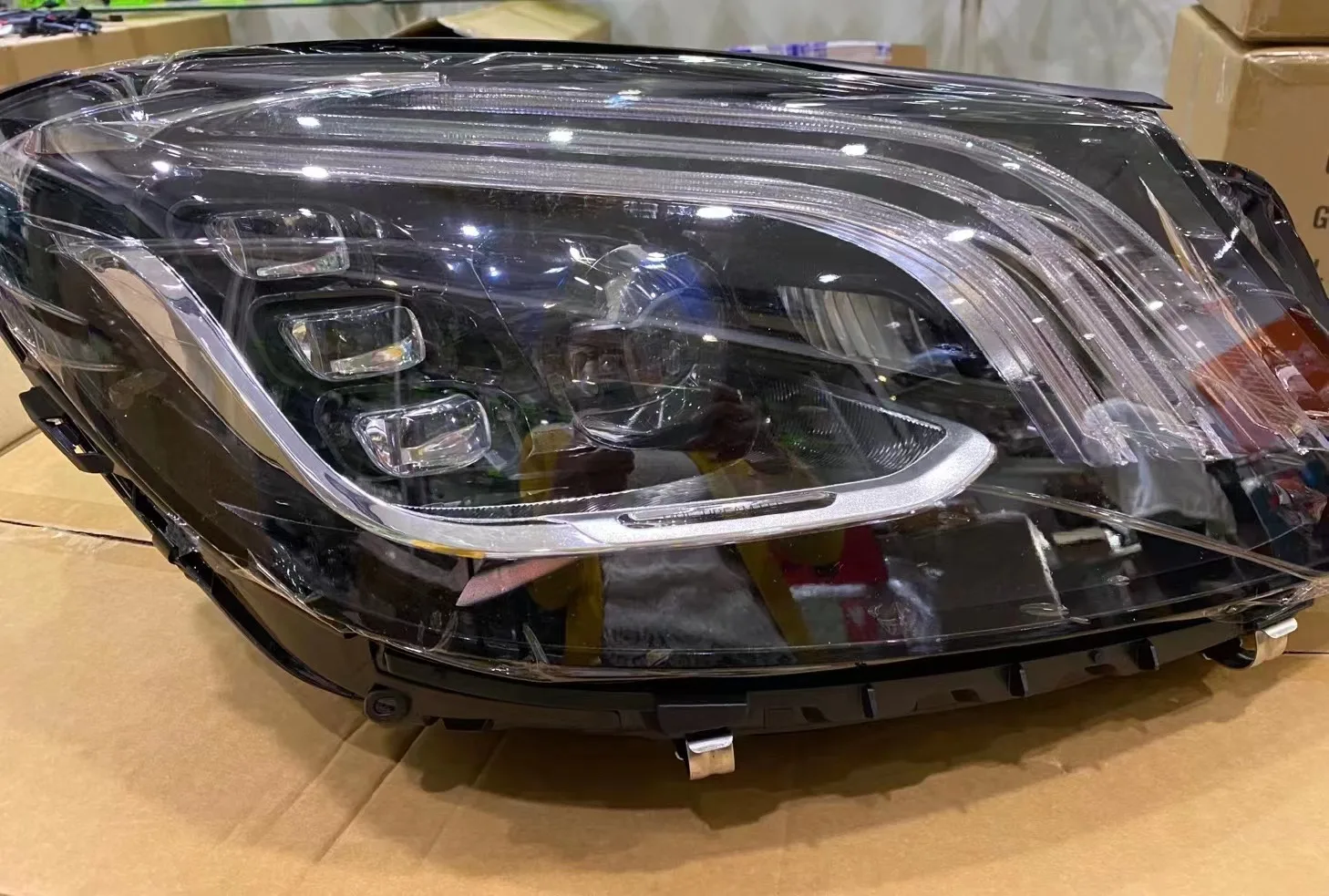 W222 Led Headlight For S Class W222 2014-2017 Upgrade Modify To Full ...