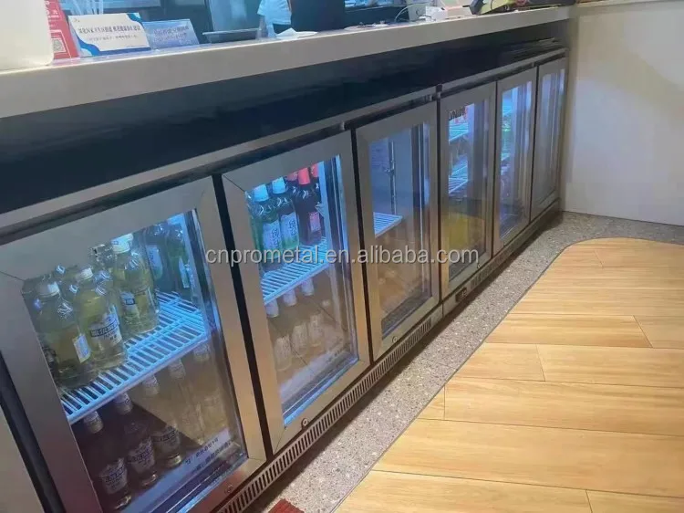 Commercial Glass Door Under Counter Beverage Fridge Table Top Mini Wine ...